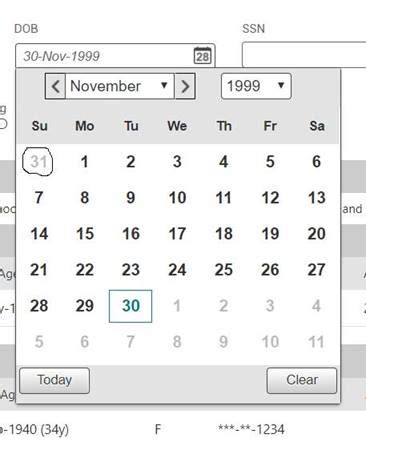 PrimeNg Calendar Clicking On Enabled Grayed Out Date Disappears The Calendar Panel Issue
