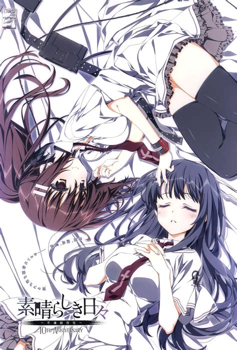 Minakami Yuki And Takashima Zakuro Subarashiki Hibi Danbooru