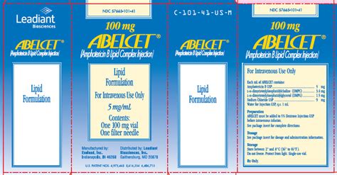 Abelcet Package Insert Prescribing Information