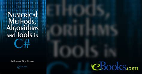 Numerical Methods Algorithms And Tools In C