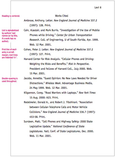 MLA Format Sample Paper With Cover Page And Outline MLAFormat Org