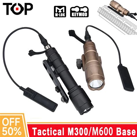 Wadsn Tactical M600 M600c M300 M300a Flashlight With M Lok Keymod