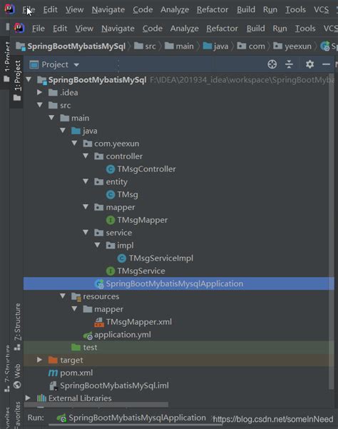Springboot入门：springbootmysqlmybatis初级含项目结构springbootmybatismysql架构图 Csdn博客