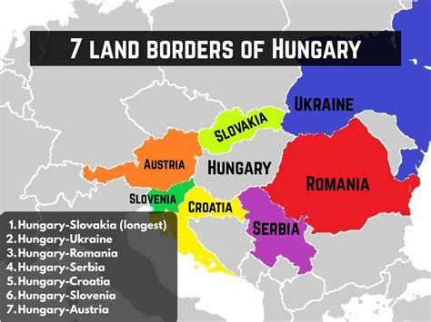 What Are The 7 Countries That Border Hungary Geography Host