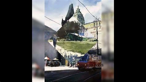 දිය සායම් චිත්‍ර කිහිපයක් 😍🙂 Youtube