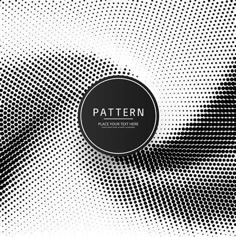 Abstract Creative Halftone Patern Design Vector Art At Vecteezy