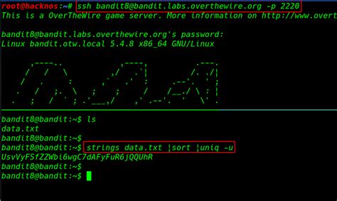 Overthewire Bandit Walkthrough Bandit Overthewire Walkthrough