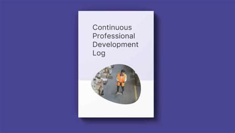 FREE Continuous Professional Development CPD Log Template