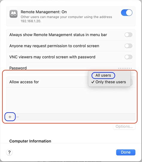 How To Enable Vnc Server Macos