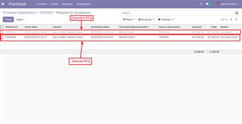 Purchase Order In Odoo Creating And Managing Odoo Purchase Order