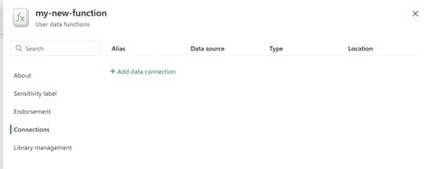 Connect To Data Sources Fabric User Data Functions Microsoft Fabric Microsoft Learn