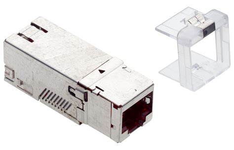 Connection Module Cat6A ISO 1xRJ45 S Keystone Matrix Global Networks