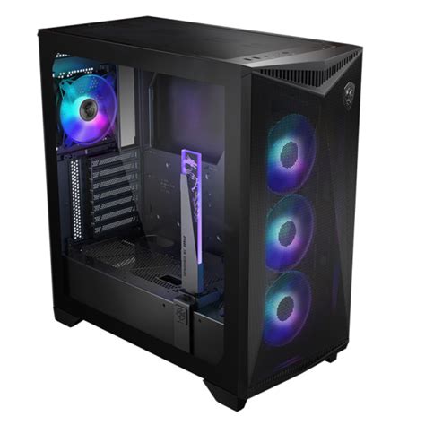 Zylax Computers Msi Mpg Gungnir R Airflow Mid Tower Case Black Zylax Computers