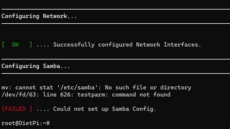 could not set up samba config · issue 1436 · mschlenstedt loxberry