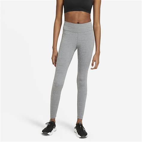 Grey Nike One Tights Leggings Nike Gb