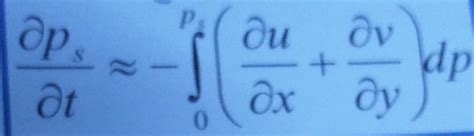 Solved Integrate The Continuity Equation In Isobaric