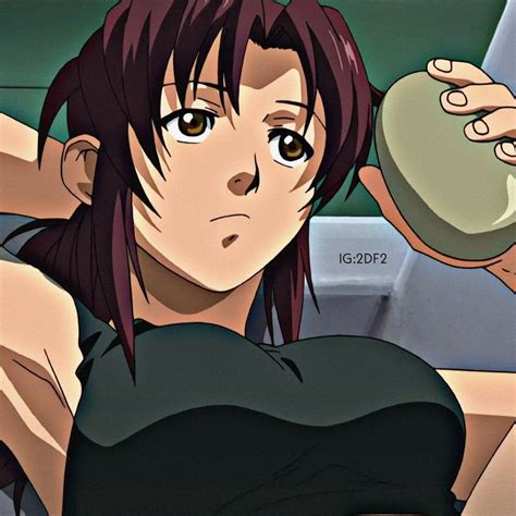 [ 𝐑𝐄𝐕𝐘 𝐈𝐂𝐎𝐍 ︎𝐁𝐋𝐀𝐂𝐊 𝐋𝐀𝐆𝐎𝐎𝐍 ] Black Lagoon Anime Black Lagoon Revy