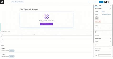 enable missing dynamic content with powerful divi plugin