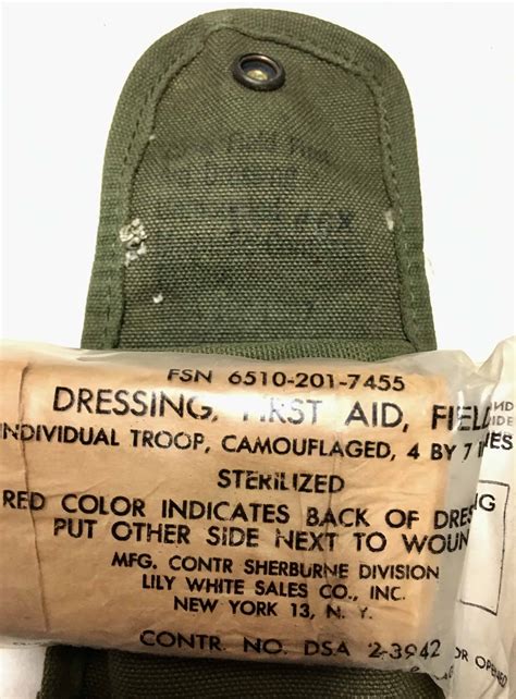 Us Army Usmc First Aid And Compass Pouch Enemy Militaria