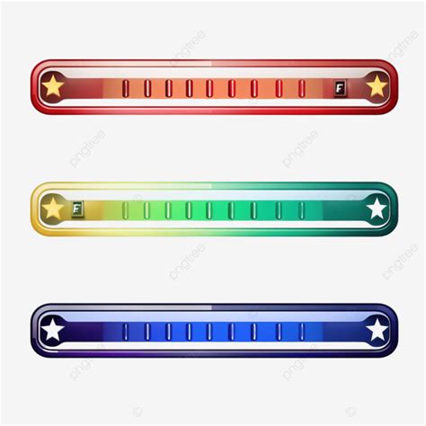 Set Of Christmas Gui Loading Progress Bar In Various Colors And Style Loading Bar Loading