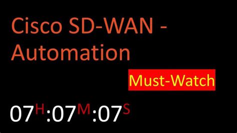 ratnesh k on linkedin cisco sd wan automation 7 hours course