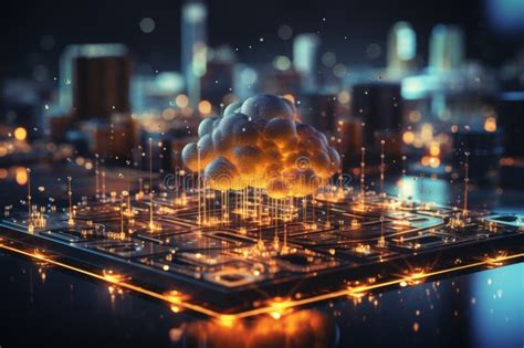 Secure Cloud Computing Data Storage Transfer Cybersecurity On Global