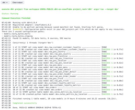 Running Dbt Projects On Snowflake