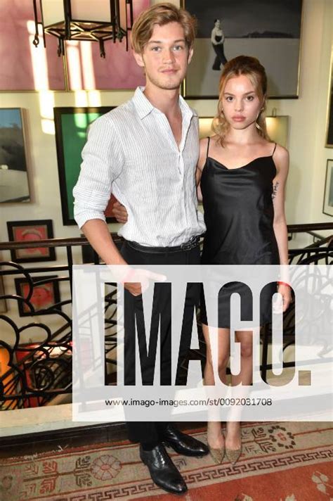 Damian Hardung And Lea Zoe Voss At The Reception For The Semi Final