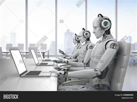 D Rendering Humanoid Image Photo Free Trial Bigstock