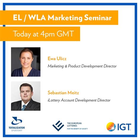 Igt Lottery And Ilottery On Linkedin Come See Ewa Ulicz And Sebastian Meitz Today At 4pm To