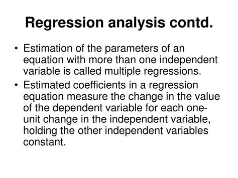 Ppt Regression Analysis Powerpoint Presentation Free Download Id