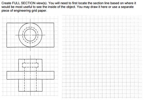 Solved Create Full Section Views You Will Need To First