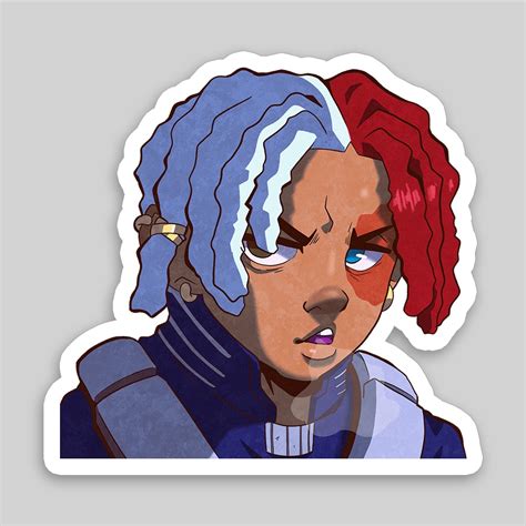 Todoroki Sticker Funk For Urban Nerd Kulture