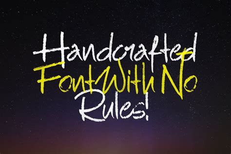 RockOut Script Brush Script Display Font