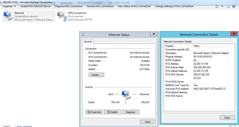 Networking Different Subnet Range Of Ips Are Not Working Windows Server 2012 Virtual