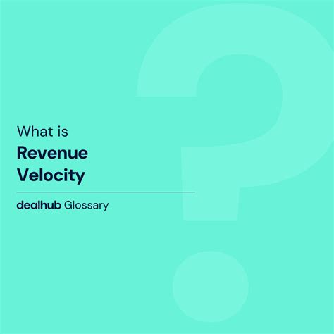 What Is Revenue Velocity DealHub