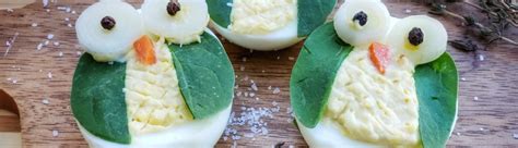 Deviled Egg Owls A Hoot For Halloween And Thanksgiving