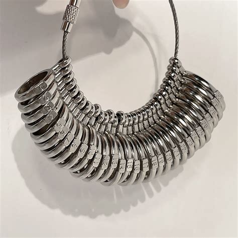 Ks 표준 규격 신형 링게이지 손가락 사이즈 반지 호수 측정 도구