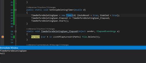 C Why Timer Still Fire Elapsed Event Even After Assigning Null To It Stack Overflow
