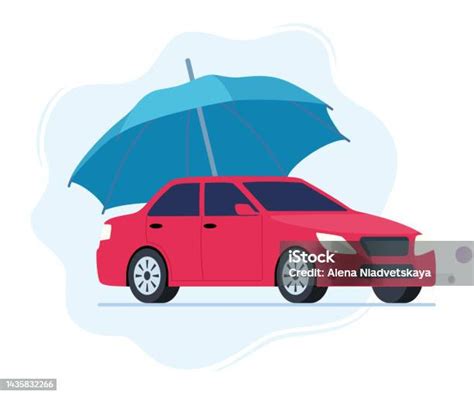자동차 보험 개념 그림 자동차를 보호하는 우산 보험 정책 벡터 교통사고 충돌 사고에 대한 스톡 벡터 아트 및 기타 이미지 교통사고 충돌 사고 그림자 금융 Istock