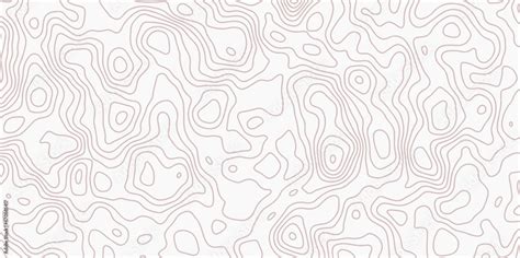 Topographic Map In Contour Line Light Topographic Topo Contour Map And Ocean Topographic Line