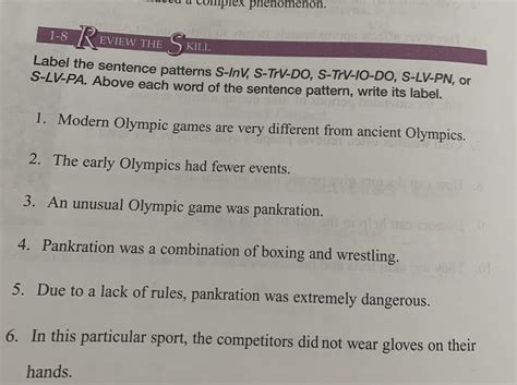 [solved] Label The Sentence S Inv S Trv Do S Trv Io Do S Lv Pn Or