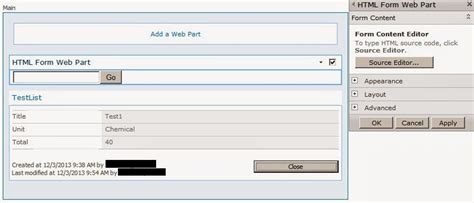 Vikas Sid S Blogs Hide Created By And Modified By Bottom Information