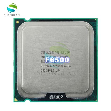 인텔 펜티엄 E6500 듀얼 코어 Cpu 293 Ghz 2 M 1066 Mhz 775pin 45nm 프로세서