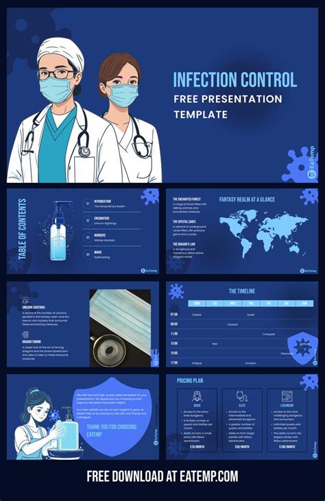 Infection Control PowerPoint Presentation Template Google Slides Theme