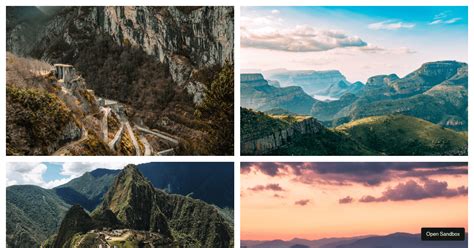 React Fullscreen Image Examples Codesandbox