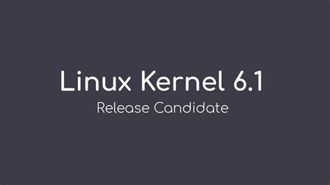 Linus Torvalds Announces First Linux Kernel 61 Release Candidate 9to5linux
