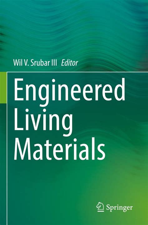 Engineered Living Materials 9783030929510 Boeken Bol