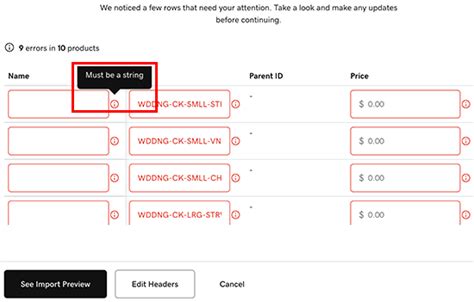 Import Products From A Csv File Websites Marketing Godaddy Help Us