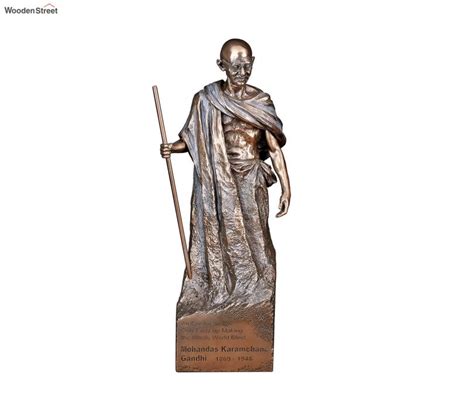 Buy Bronze Gandhi Ji Statue At 26 Off Online Wooden Street